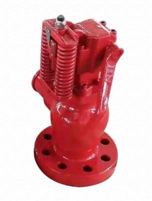 China 3 Inch Mud Pump Spare Parts  Male Connection Reset Relief Valve 5000PSI for sale