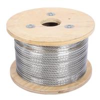 China 9A Stainless Steel Wire Rope For Drilling Rig Spare Parts 6x19S-IWRC Drilling Line for sale
