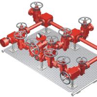 China Wellhead Equipment API 16c Hydraulic Choke And Kill Manifold For Well Drilling for sale