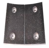 China JC70B Drawwork Parts Disc Brake Pad API 7K Friction for sale