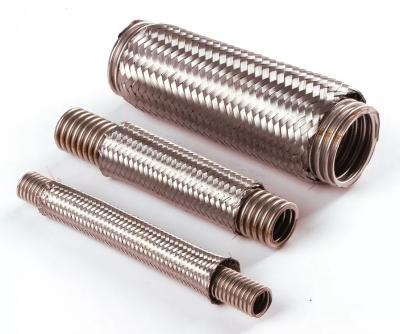 China Stainless Steel Flexible Braided Pipe Rotary Drilling Hose Flexible Metal Hose for sale