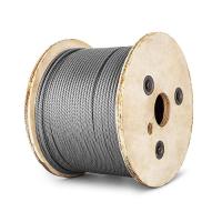 China Galvanized / Non-Galvanized Steel Wire Rope 6×31WS-IWRC Rasing Line for sale