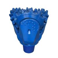 China API Drilling Rig Spare Parts TCI Tricone Three Cone Rock Roller Drill Bit For Oil Rig for sale