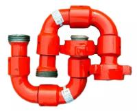 China Pipe Active Elbow Rotary Drilling Hose API Standard Long Radius Swivel Joints for sale