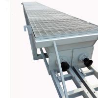 China Shaft U Type Spiral / Screw Conveyor For Drilling Mud Rig Parts for sale
