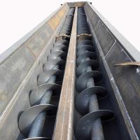 China Shaft U Type Spiral / Screw Conveyor For Drilling Mud Rig Parts for sale