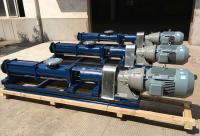 China Micro Eccentric Sludge Helical Solids Control Equipment Single Screw Pump 0.55kw for sale