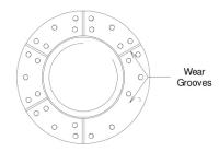 China Bronze Friction Clutch Disc Plate Drawworks Disc Brakes Spare Parts for sale