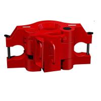China Tubular Handling Tools 18 Degree G Series Drill Pipe Center Latch Carbon Steel Elevators Drilling Tools for sale