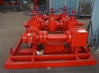 China Oil Well Control Drilling Rig Spare Parts API Skid Mounted Choke Manifold for sale