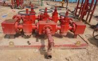 China Oil Well Control Drilling Rig Spare Parts API Skid Mounted Choke Manifold for sale