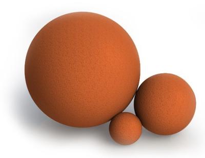 China Abrasion Resistant Downhole Drilling Tools Drill Pipe Cleaning Sponge Foam Wiper Balls for sale