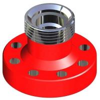 China High Pressure Weco Union Adapter Flange Oilfield Wellhead Tools API 6A for sale