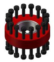 China DSA Flange Oilfield Wellhead Equipment API 6A Double Studded Adapter Flange for sale