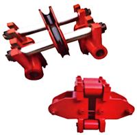 China Red Rope Arranger Drilling Rig Spare Parts Drawwork Rope Guider for sale