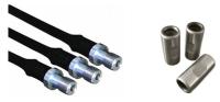 China API 11B Drilling Rig Spare Parts Alloy Steel Polished Sucker Rod AISI 4140 for sale