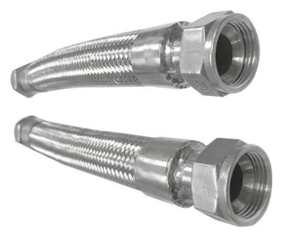 China Stainless 304 Rotary Drilling Hose Braided Flexible Fuel Oil Hose for sale