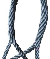 China Stainless Steel Drilling Rig Spare Parts Wire Ropes Braided Sling for sale