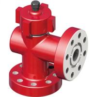 China Hydraulic Flanged Adjustable Needle Choke Valve H2 Type Manifold Control Valve for sale