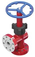 China Hydraulic Flanged Adjustable Needle Choke Valve H2 Type Manifold Control Valve for sale