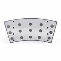 China Drilling Rig Drawworks Parts Disc Pad Brake Shoe And Brake Block Anti Corrosion for sale