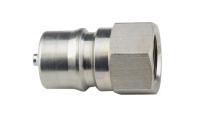China ISO7241-B Drilling Rig Spare Parts Hydraulic Quick Release Coupling Carbon Steel for sale