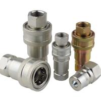 China ISO7241-B Drilling Rig Spare Parts Hydraulic Quick Release Coupling Carbon Steel for sale