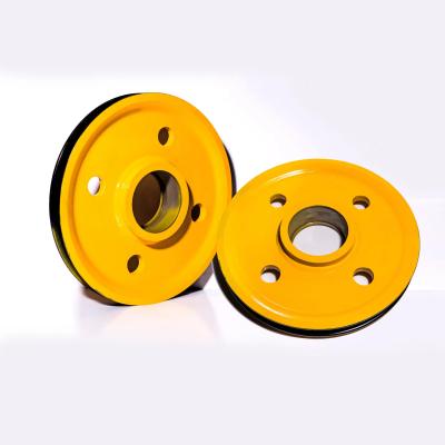 China Steel Drilling Rig Spare Parts Wire Rope Sheaves Casting Block Pulley for sale