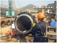 China Cold Casing Cutter Drilling Rig Spare Parts Pipe Flame Cutting And Bevelling Machine for sale