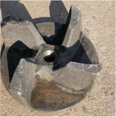 China Single Suction Pump Parts Solids Control Equipment Sand Pump Cast Iron Impeller for sale