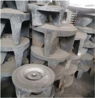 China Single Suction Pump Parts Solids Control Equipment Sand Pump Cast Iron Impeller for sale