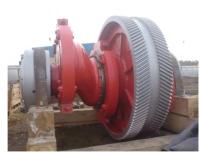 China Oilfield Drilling API Triplex Piston Mud Pump Spare Parts Crankshaft Assembly for sale