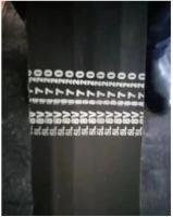 China Oil Drilling Power End Mud Pump Spare Parts Black Rubber V Belt for sale