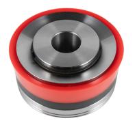 China API 7K Oilfield Mud Pump Parts Red Rubber 4inch 7inch Piston Assembly for sale