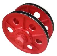 China Heavy Duty Sheave Crown Pulley Block Drilling Rig Spare Parts Wheel Sheave for sale