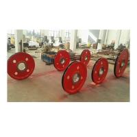 China API 8C Drilling Rig Crown Wire Rope Pulley / Wire Rope Sheave Drilling Rig Spare Parts for sale