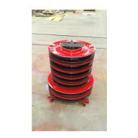 China API 8C Drilling Rig Crown Wire Rope Pulley / Wire Rope Sheave Drilling Rig Spare Parts for sale