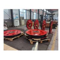 China API 8C Drilling Rig Crown Wire Rope Pulley / Wire Rope Sheave Drilling Rig Spare Parts for sale