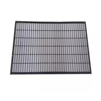 China Frame Flat Swaco Vibrating Shale Shaker Stainless Steel Wire Mesh Screen for sale