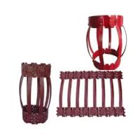 China API 10D Oilfield Cementing Tools Casing Centralizer Solid Rigid / Positive / Welded Spiral Type for sale