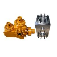 China PZ9 / PZ11 Hydraulic Cylinder Fluid End Module Mud Pump Spare Parts Valve Box for sale