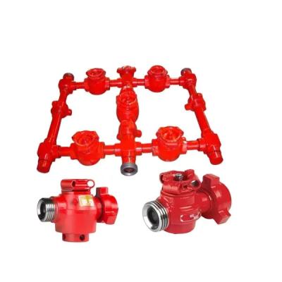 China API Mud Pump Parts Suction Manifold And Discharge Manifold F500-F1600 Mud Pump for sale