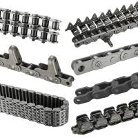 China Stainless steel Precision Roller / Lifting Chain With Straight Side Plates / Short Pitch for sale
