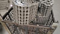 China Stainless steel Precision Roller / Lifting Chain With Straight Side Plates / Short Pitch for sale