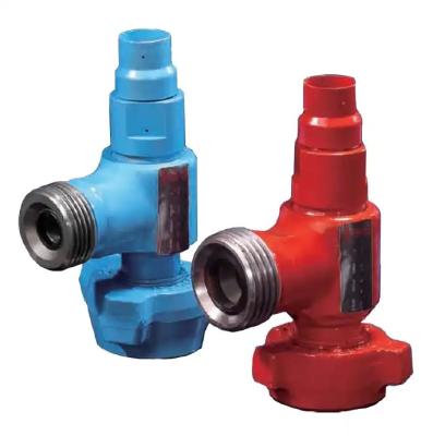 China Cast Iron High Pressure Relief Valve API Standard Oilfield Drilling Pump Parts for sale