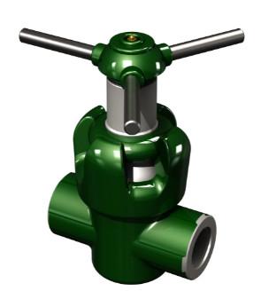 China API Mud Pump Spare Parts Gate Valve With Thread End Connection And Repair Kits for sale