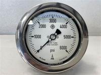 China 63 mm 2.5'' Drilling Apparatus Shockproof Stainless Steel Pressure Gauge for sale