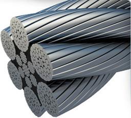 China Oilfield 25.4mm 6 x 19S IWRC IPS sZ Lubricated Wire Rope Drilling Line 6×19S-IWRC Drilling Rig Drawworks Parts Lifting for sale