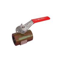 China Oilfield Threaded Ball Valve Manifold Control Valve A216 WCB Oil Patch Ball Valve for sale