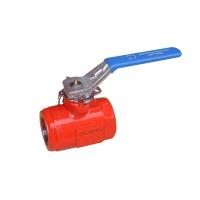 China Oilfield Threaded Ball Valve Manifold Control Valve A216 WCB Oil Patch Ball Valve for sale